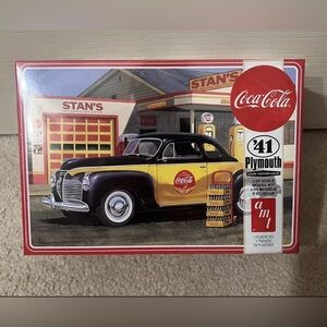 MPC | Toys | Amt 941 Plymouth Coupe Coca Cola Coke 125 Scale Model Car ...